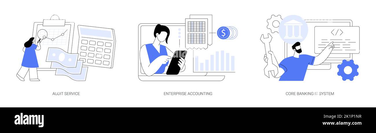 Business finance abstract concept vector illustrations Stock Vector ...