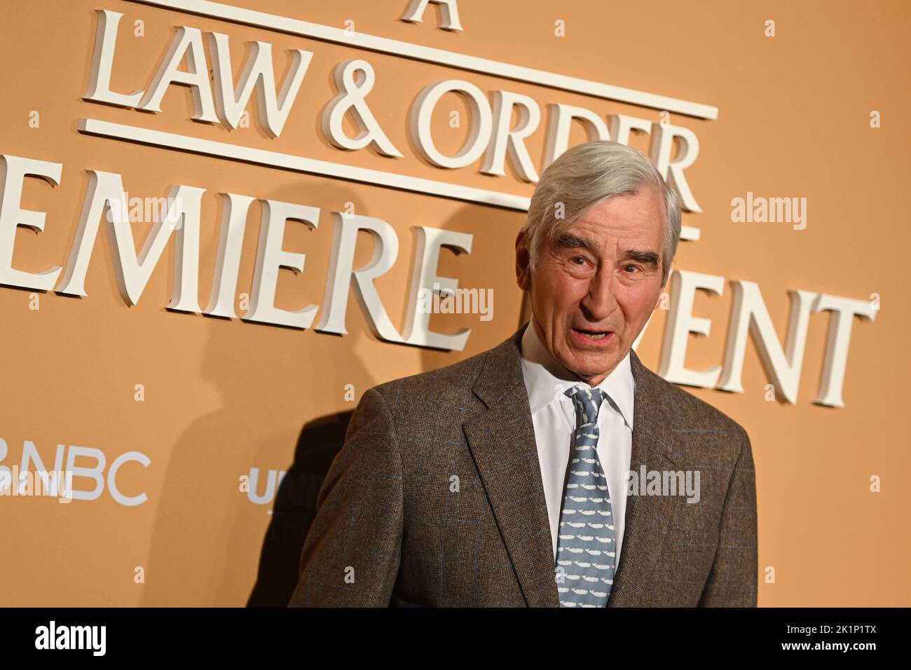 Sam Waterston attends NBC's "Law & Order" Season Premiere at Capitale ...