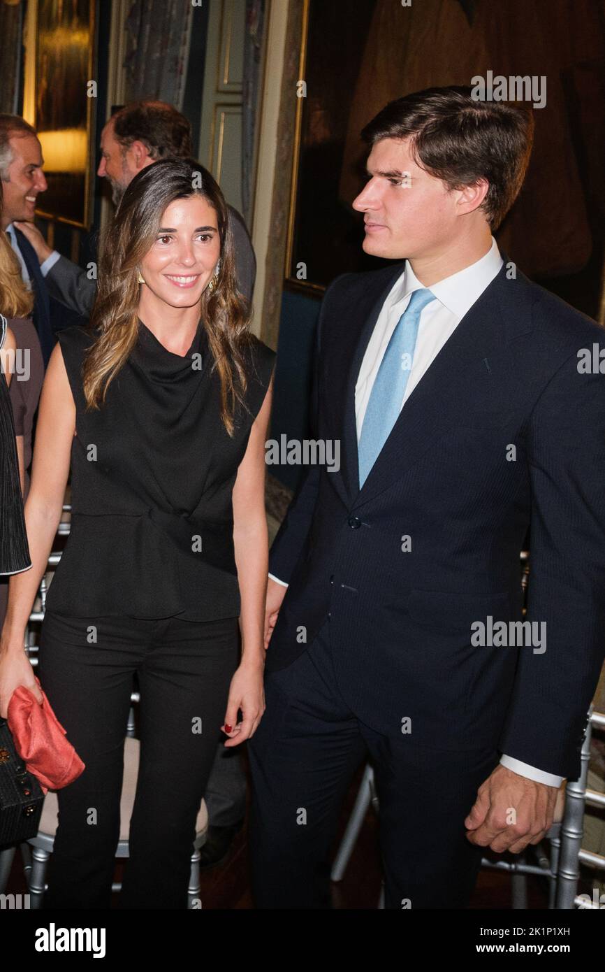 Madrid, Spain. 19th Sep, 2022. (L-R) Belen Corsini and Carlos Fitz ...
