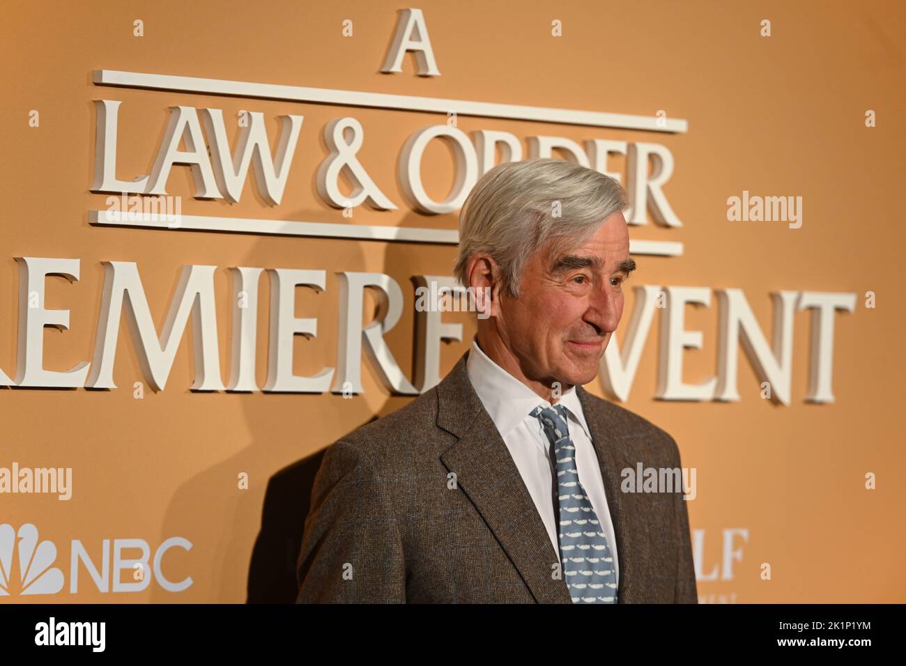 Sam Waterston attends NBC's "Law & Order" Season Premiere at Capitale ...