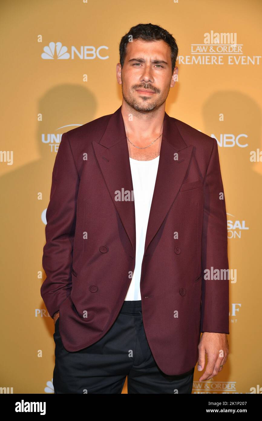 Octavio Pisano attends NBC's "Law & Order" Season Premiere at Capitale ...