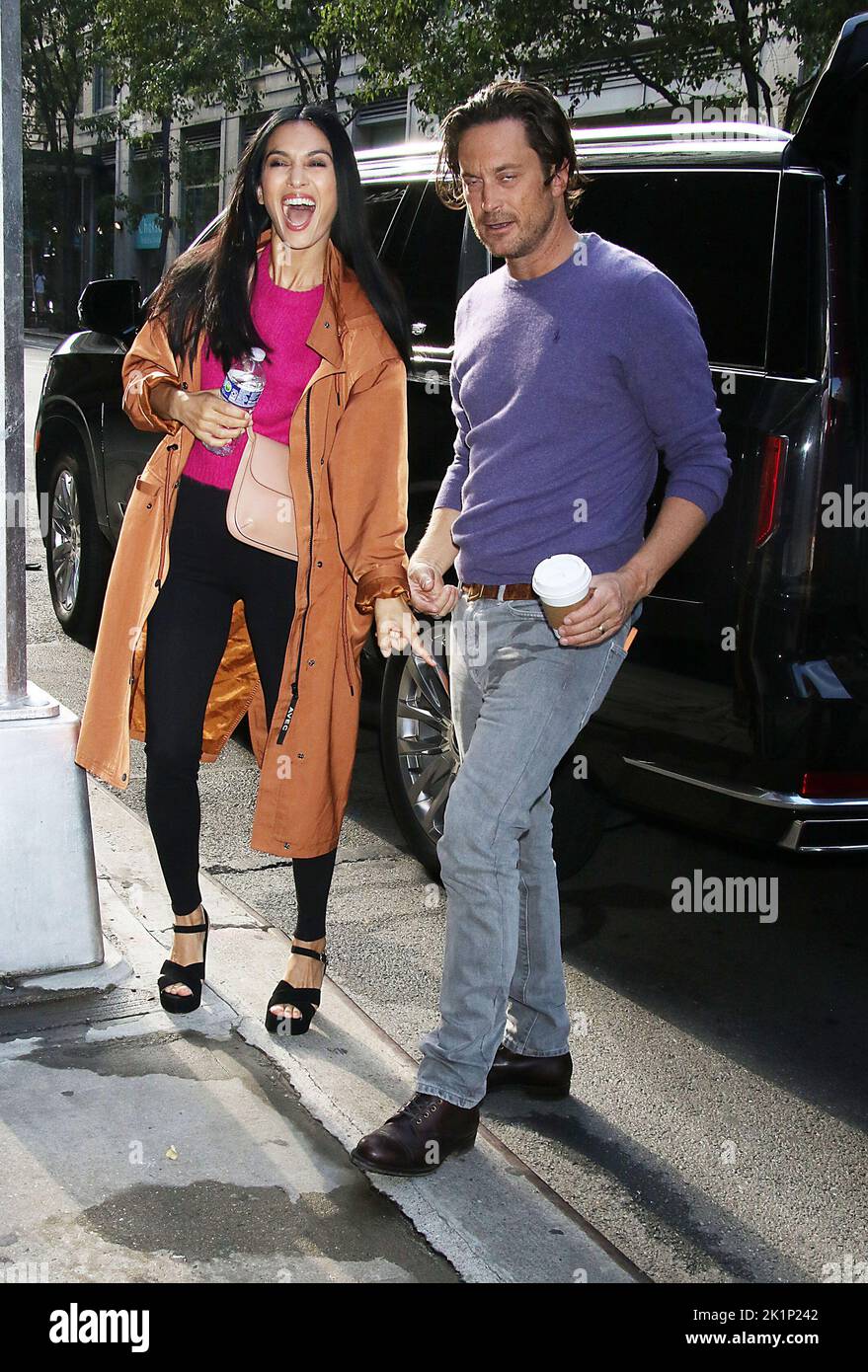 Elodie Yung, Oliver Hudson At The Sherri Shepherd Show -PICTURED ...