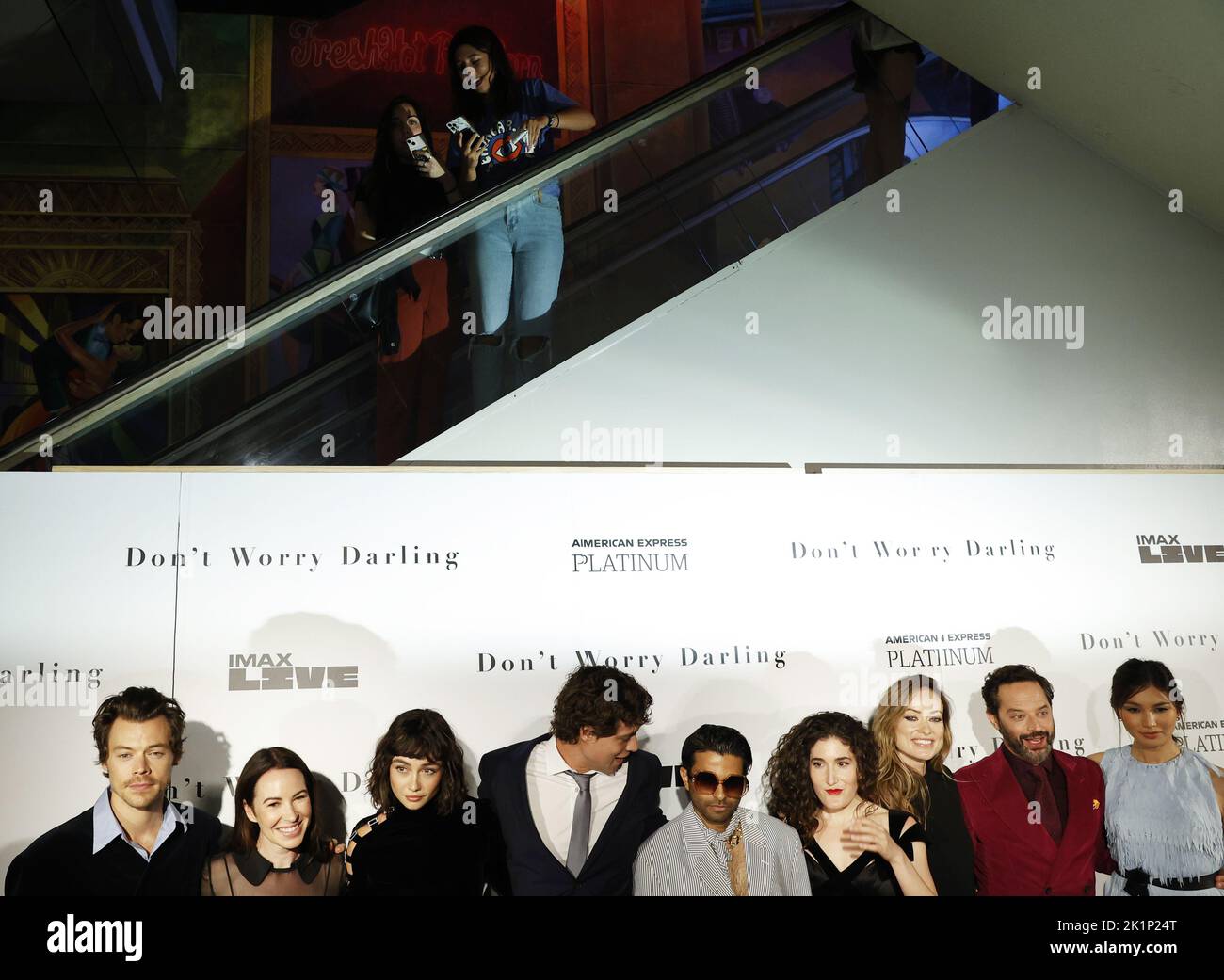 New York, United States. 19th Sep, 2022. Harry Styles, Katie Silberman ...