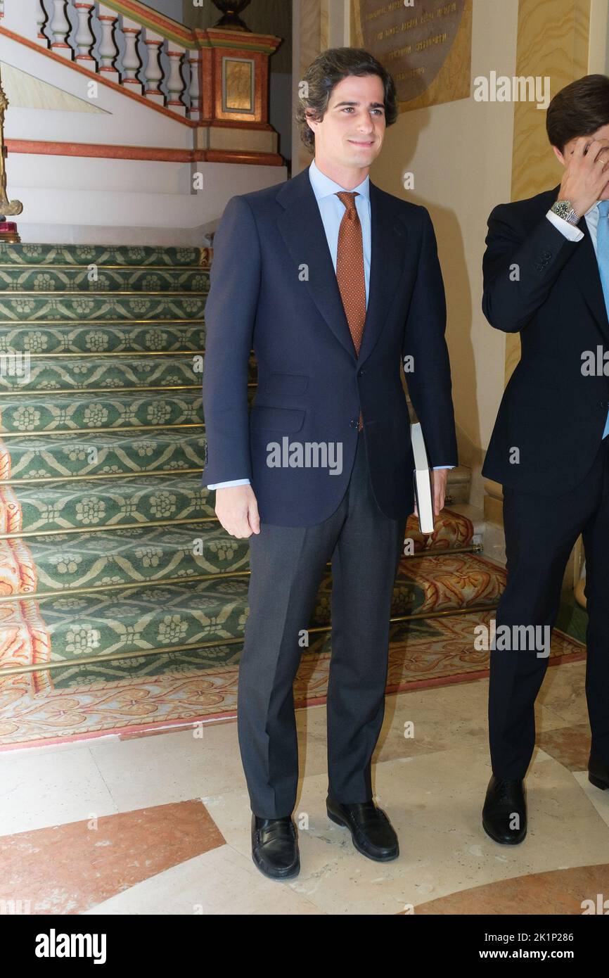 Fernando Fitz-James Stuart attends the "Luis Martinez De Irujo. Duque ...
