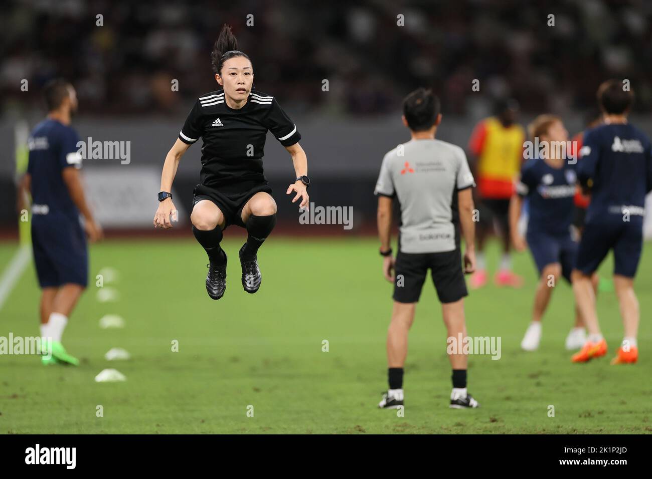 Tokyo, Japan. 18th Sep, 2022. Yoshimi Yamashita (Referee) Football ...