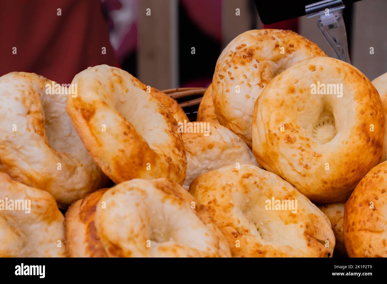 Close up many fresh rolls hi-res stock photography and images - Alamy