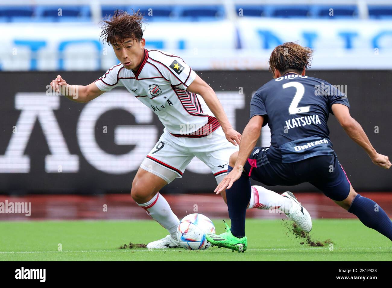 Kanagawa, Japan. 18th Sep, 2022. Takuro Kaneko (Consadole) Football/Soccer : 2022 J1 League ...