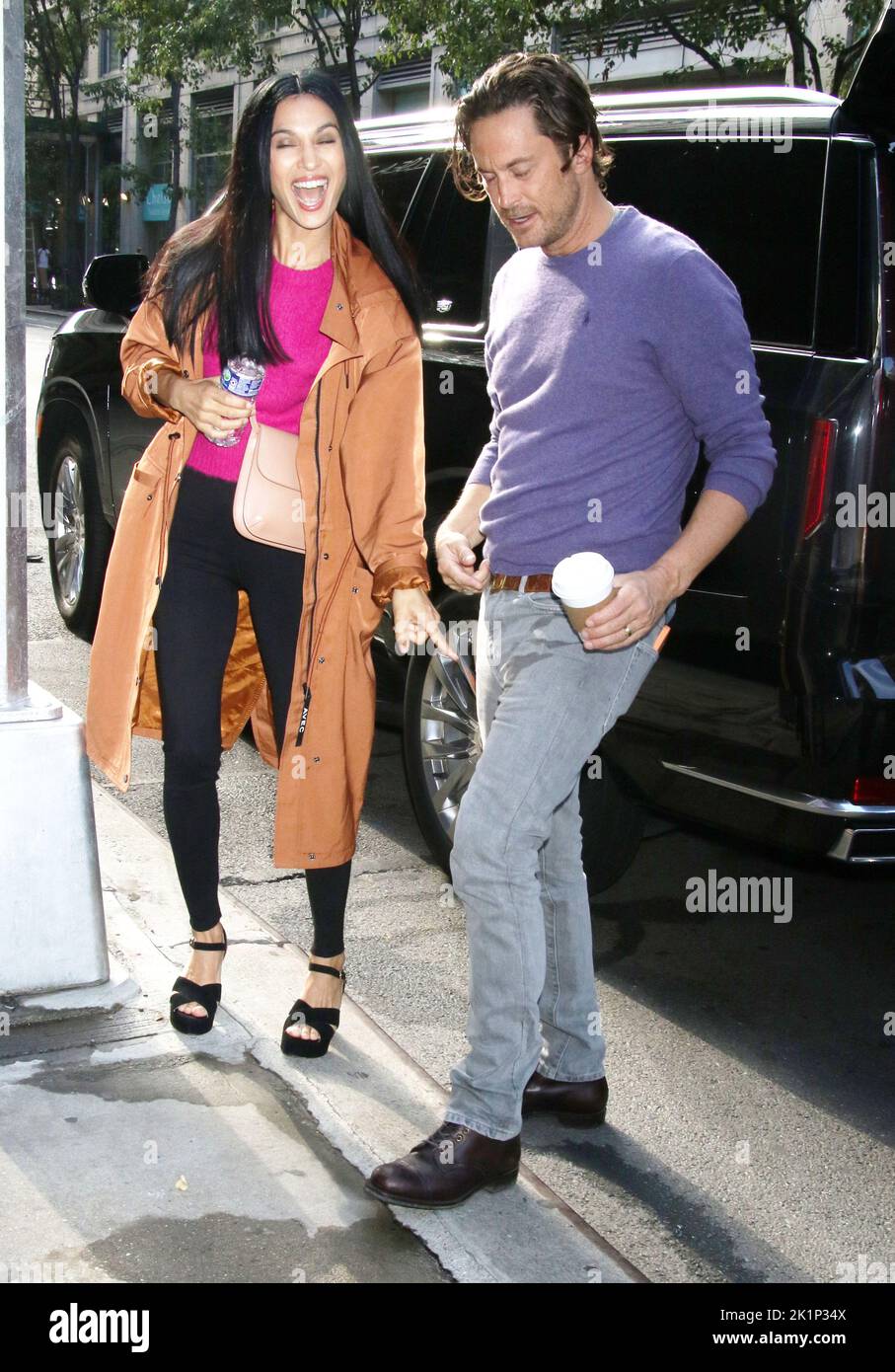 September 19 2022 Elodie Yung, Oliver Hudson at Sherri Shepherd Show to ...