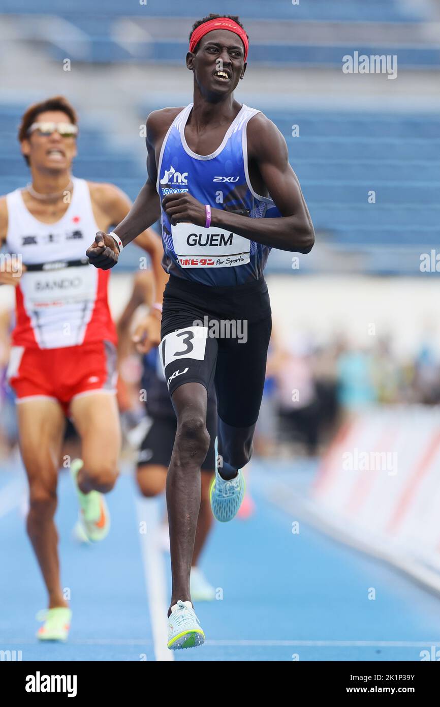 Tokyo, Japan. 17th Sep, 2022. Guem Abraham Athletics : TWOLAPS MIDDLE ...