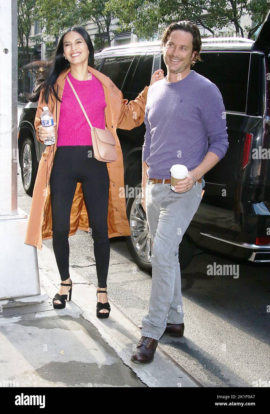 September 19 2022 Elodie Yung, Oliver Hudson at Sherri Shepherd Show to ...