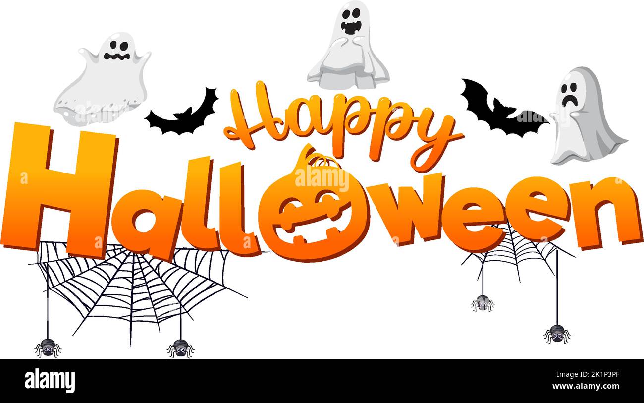 Halloween word clipart hi-res stock photography and images - Alamy