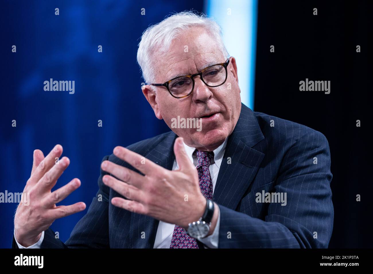 New York, NY - September 19, 2022: Co-Founder of The Carlyle Group ...