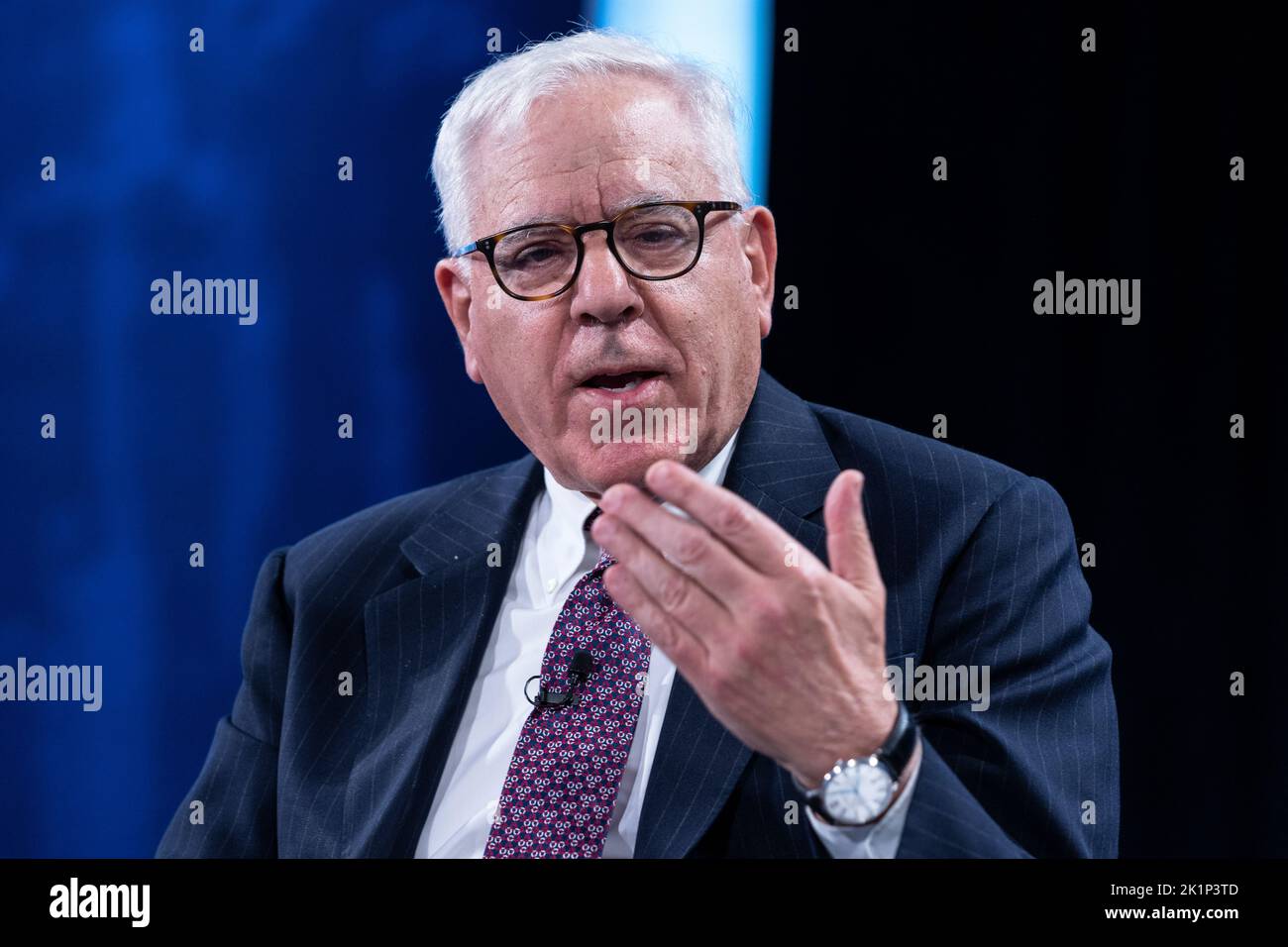 New York, NY - September 19, 2022: Co-Founder of The Carlyle Group ...