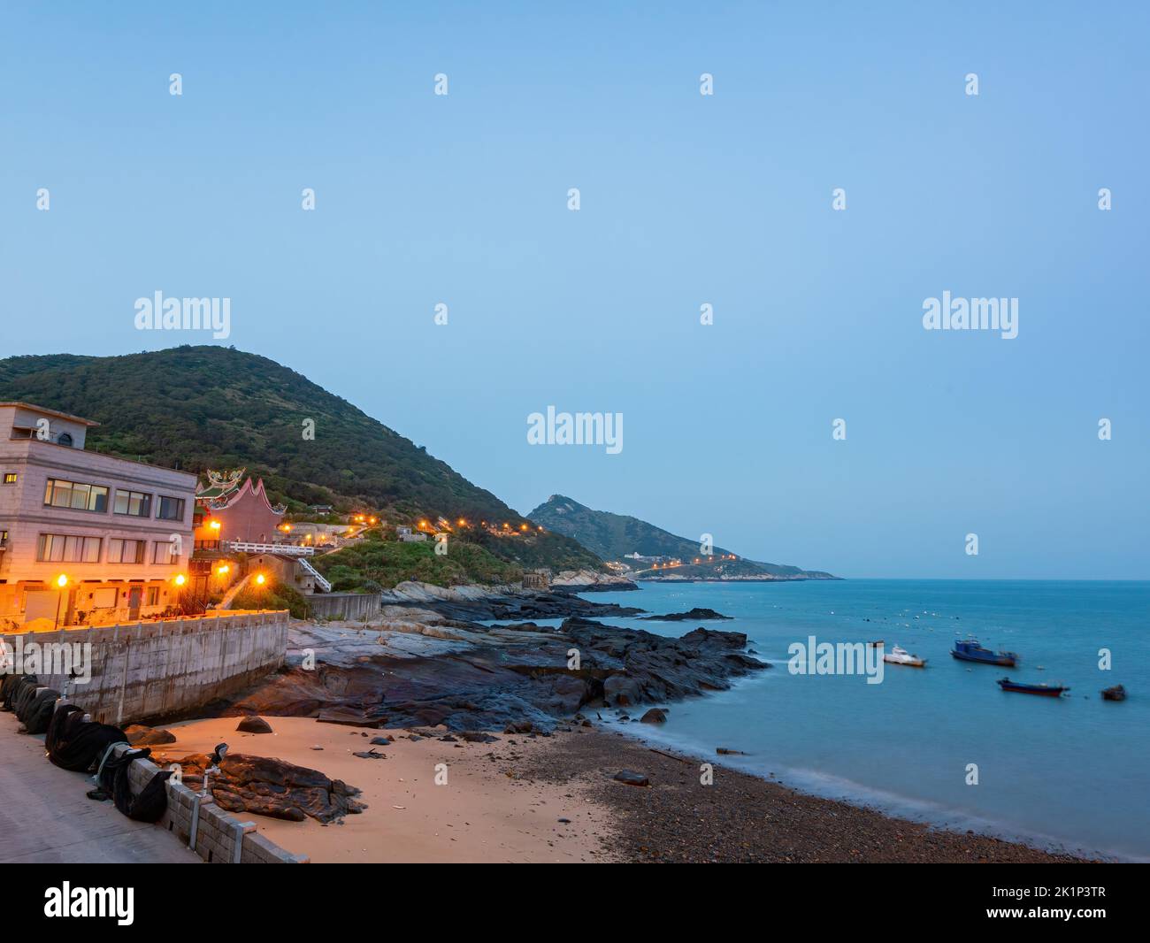 Coast landscape of the Beigan Island at Matsu, Taiwan Stock Photo - Alamy