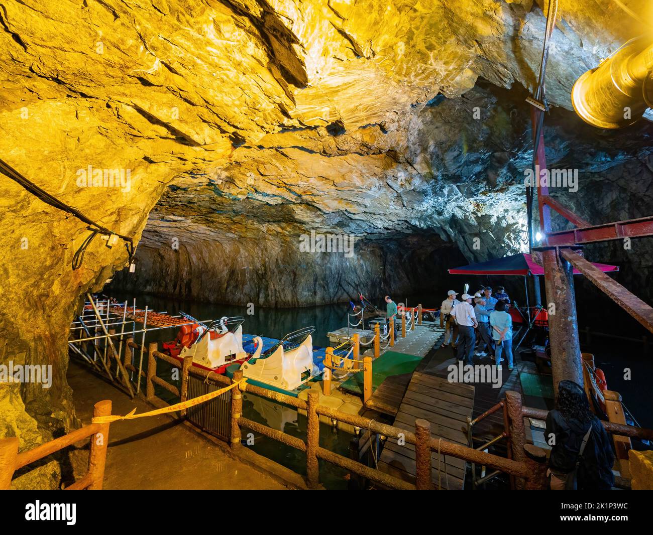 Interior view of the Beihai Tunnel at Matsu, Taiwan Stock Photo - Alamy