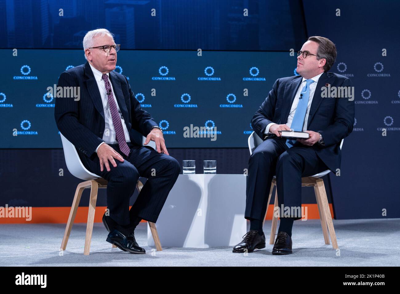 New York, NY - September 19, 2022: Co-Founder of The Carlyle Group ...