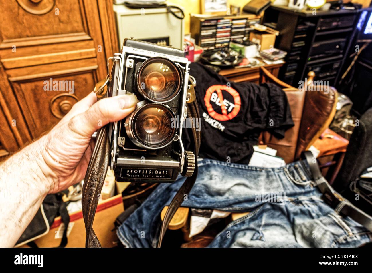 Old Kamera Mamiya c3 Stock Photo - Alamy
