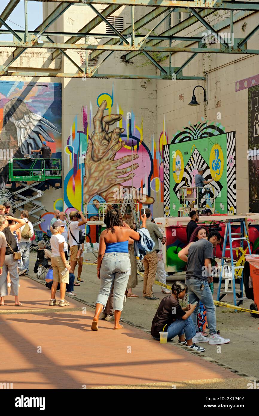 Rva street art festival hi-res stock photography and images - Alamy