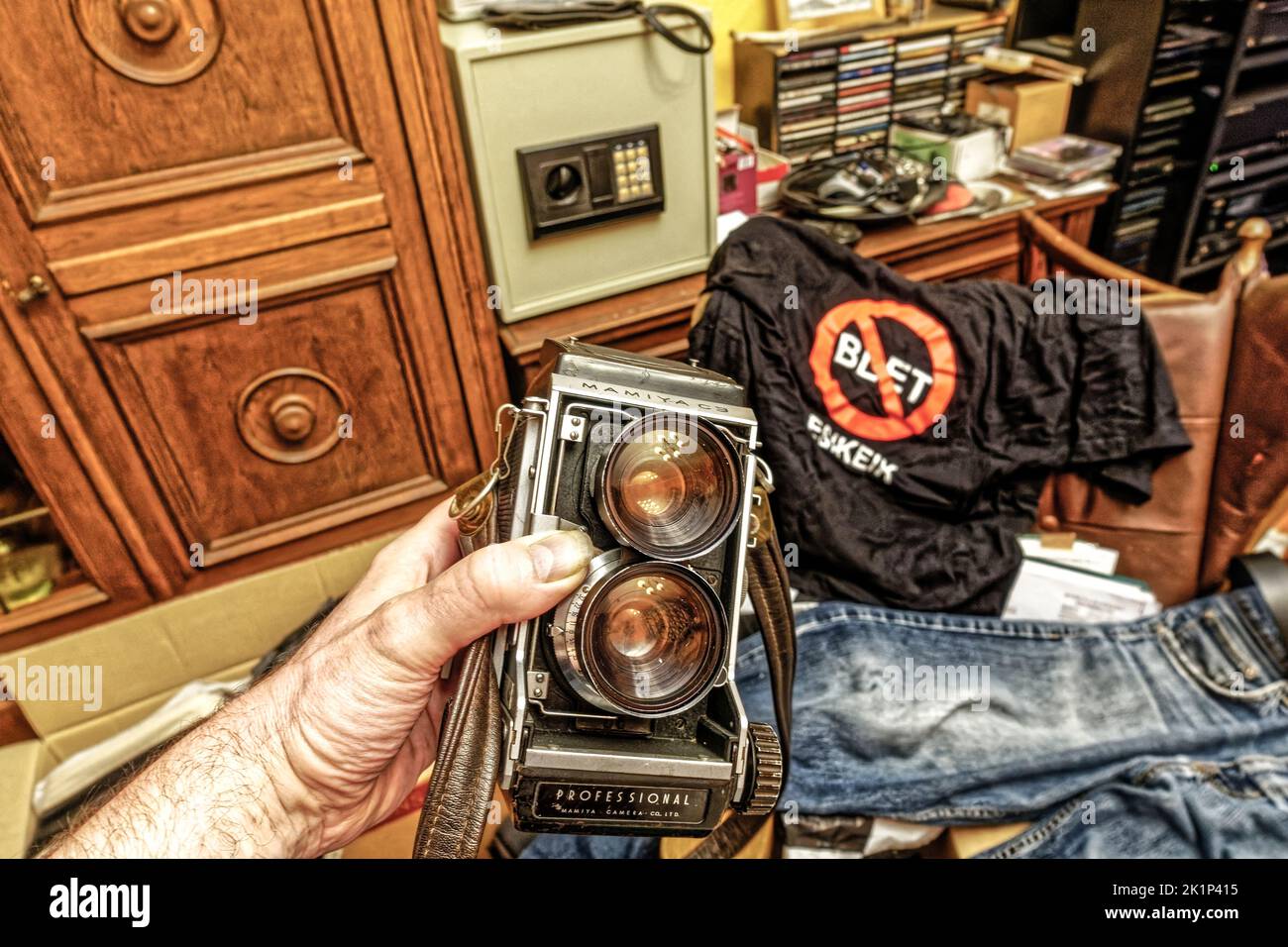 Old Kamera Mamiya c3 Stock Photo - Alamy