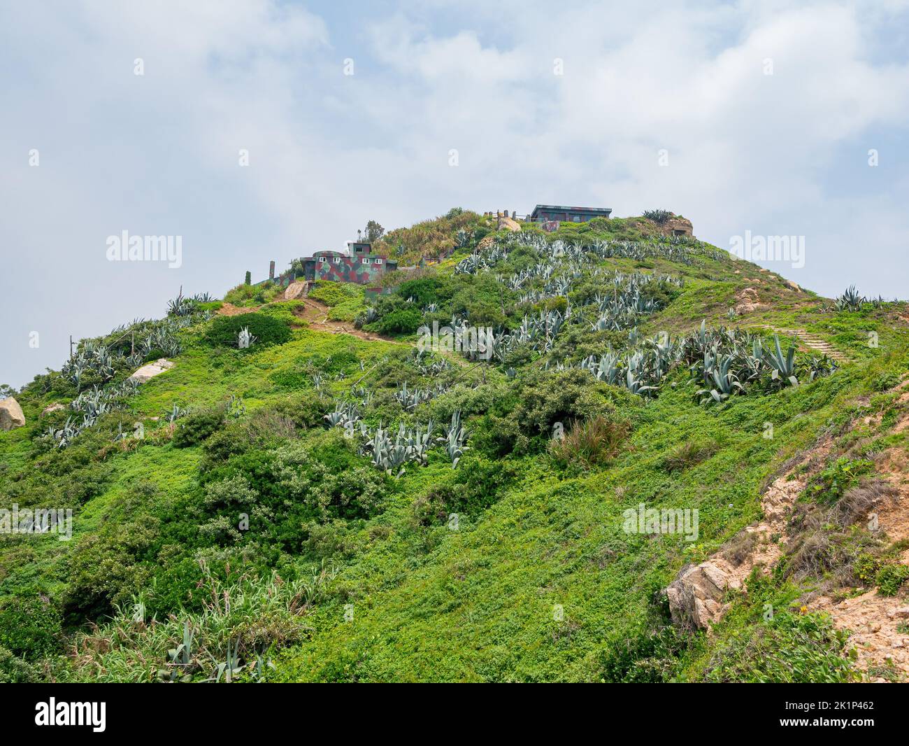 Nature landscape of the Luoshan Nature Trail at Matsu, Taiwan Stock ...