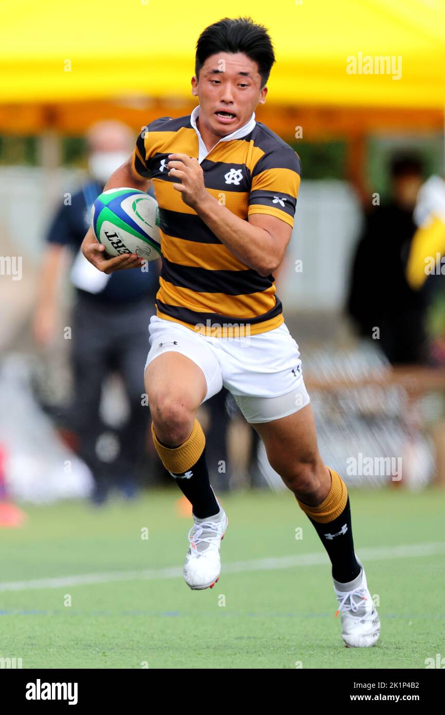 Kanagawa, Japan. 17th Sep, 2022. Takaaki Ono () Rugby : Kanto Intercollegiate Rugby Games match ...