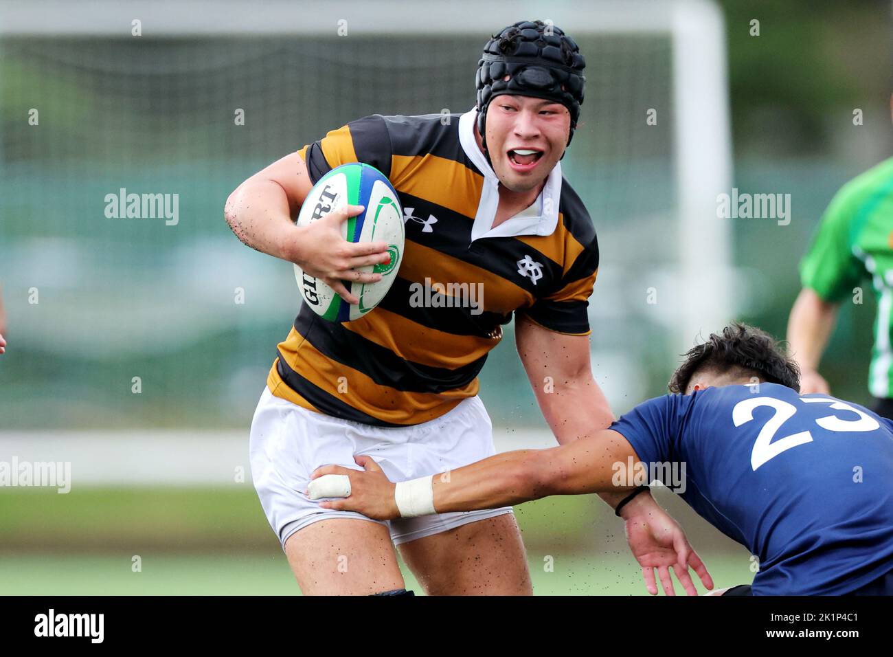 Kanagawa, Japan. 17th Sep, 2022. Orion Schmok () Rugby : Kanto Intercollegiate Rugby Games match ...