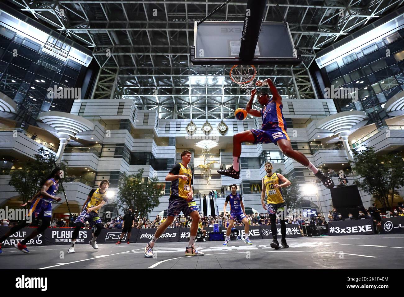 Omori Belport, Tokyo, Japan. 19th Sep, 2022. Devaughn Washington ...