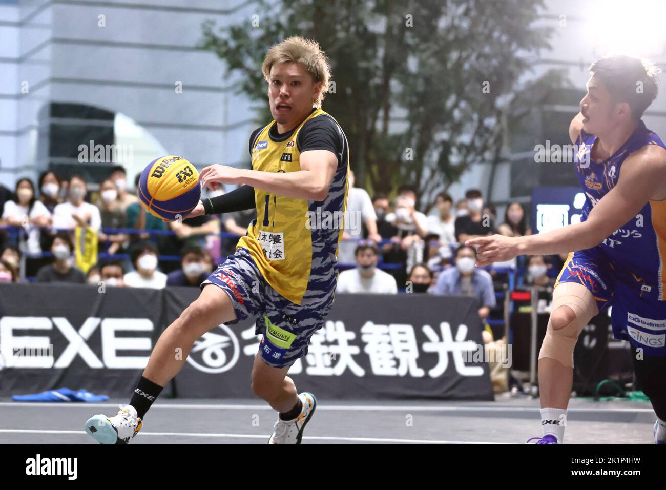 Omori Belport, Tokyo, Japan. 19th Sep, 2022. Yosuke Saito (UTSUNOMIYA BREX), SEPTEMBER 19, 2022 ...