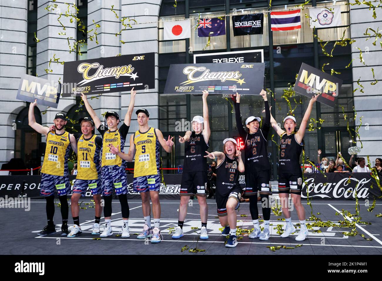 Omori Belport, Tokyo, Japan. 19th Sep, 2022. (L-R) UTSUNOMIYA BREX.EXE ...