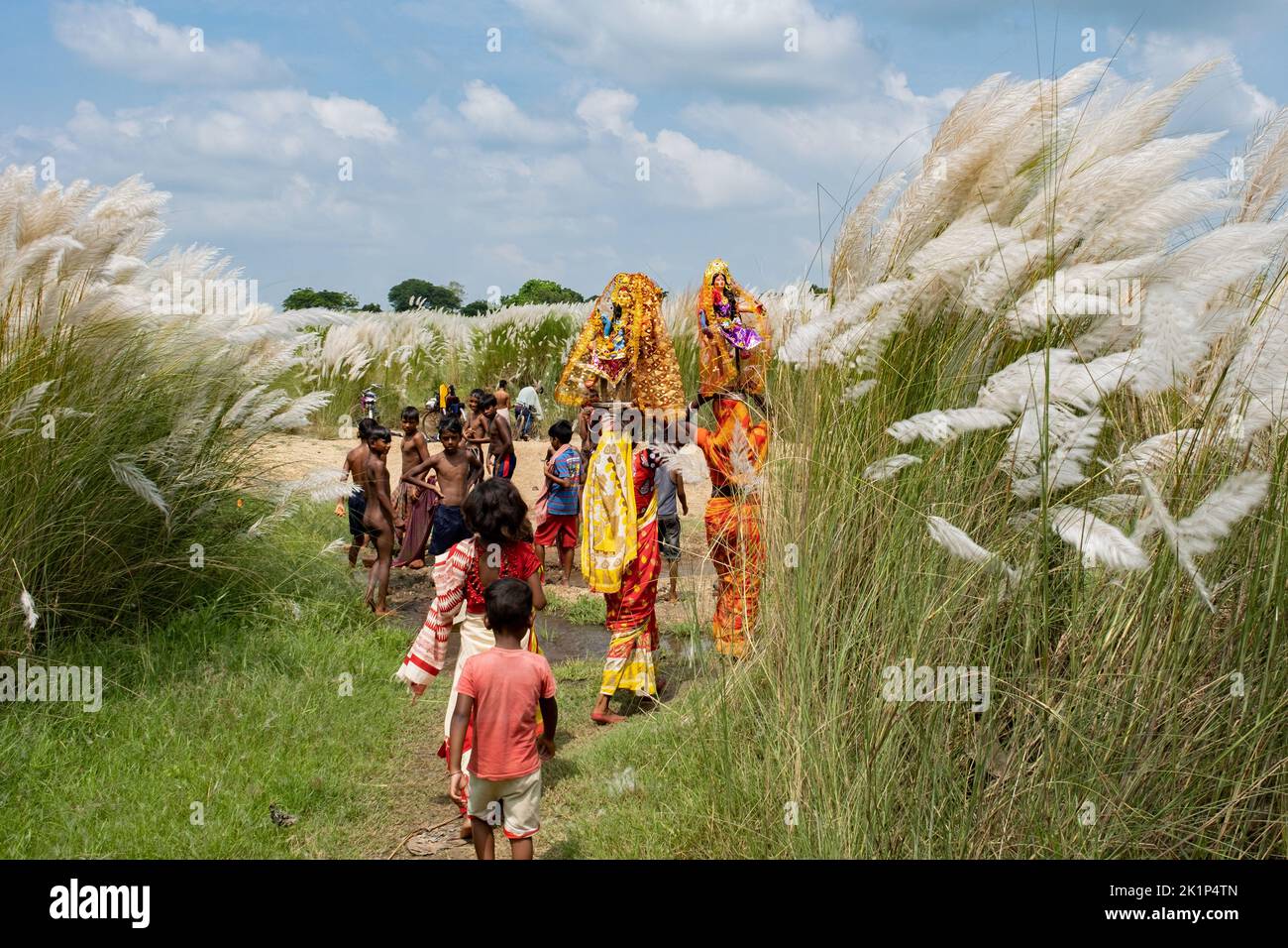 Kolkata, West Bengal, India. 17th Sep, 2022. Bhadu festival has been ...