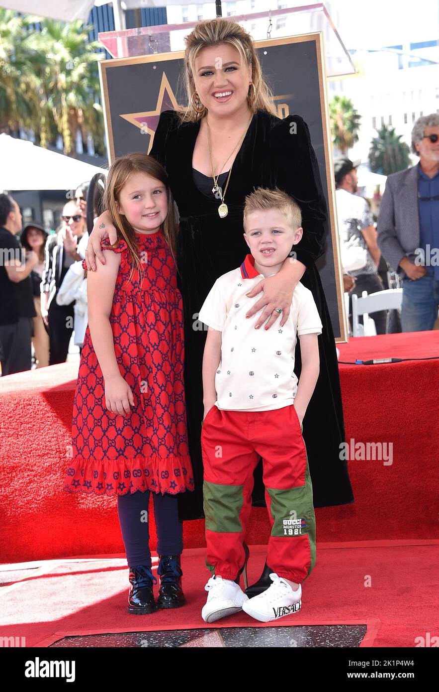 Hollywood, USA. 19th Sep, 2022. River Rose Blackstock, Kelly Clarkson ...