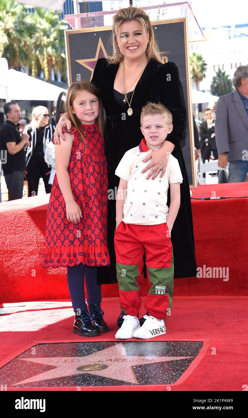 Hollywood, USA. 19th Sep, 2022. River Rose Blackstock, Kelly Clarkson ...