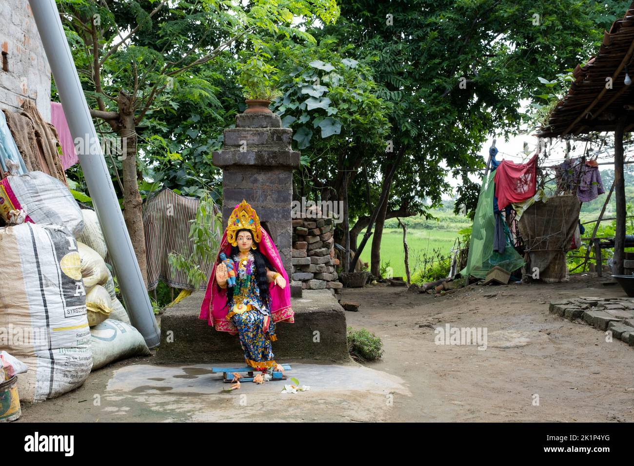 Kolkata, West Bengal, India. 17th Sep, 2022. Bhadu festival has been ...