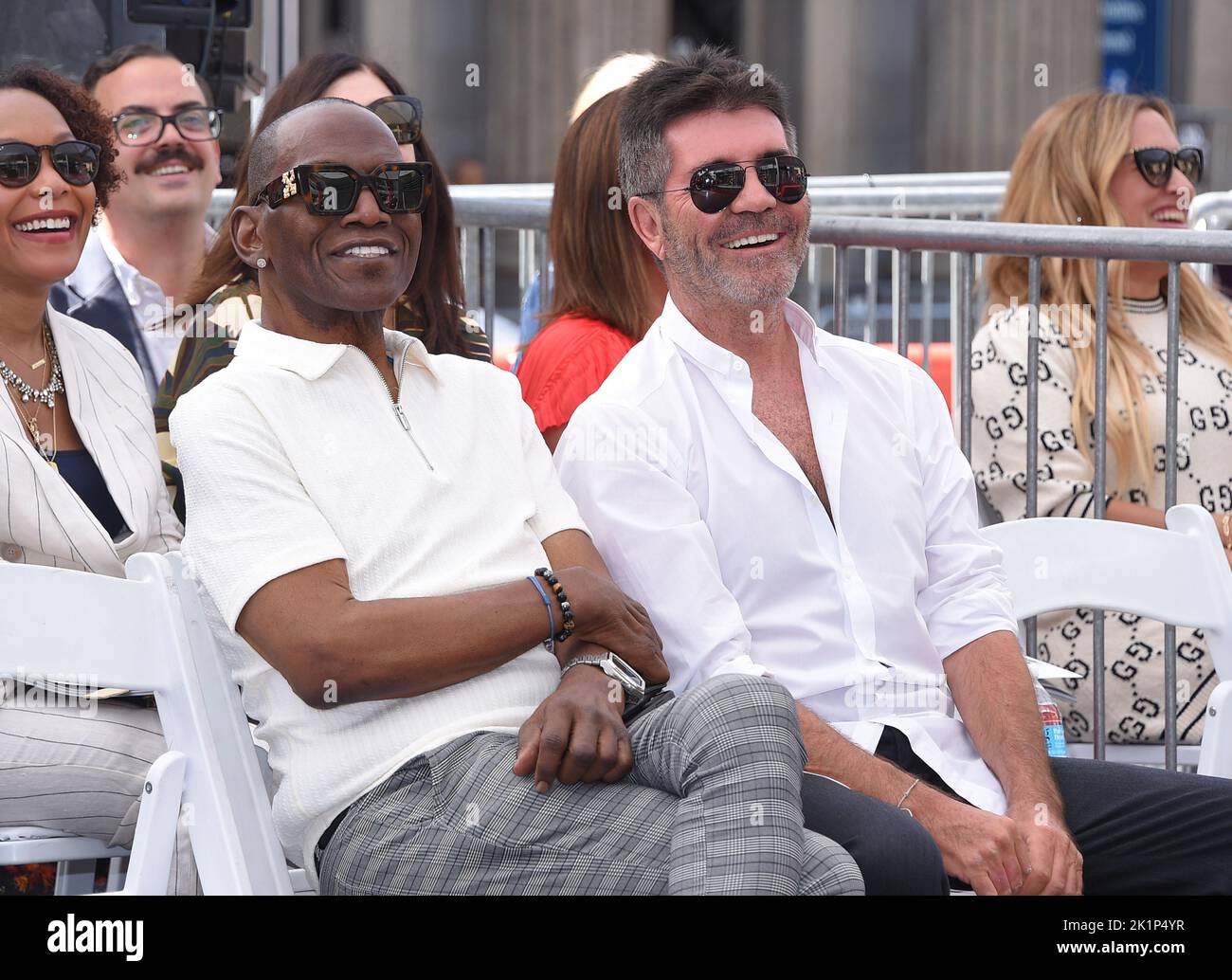 Hollywood, USA. 19th Sep, 2022. Randy Jackson and Simon Cowell at Kelly ...