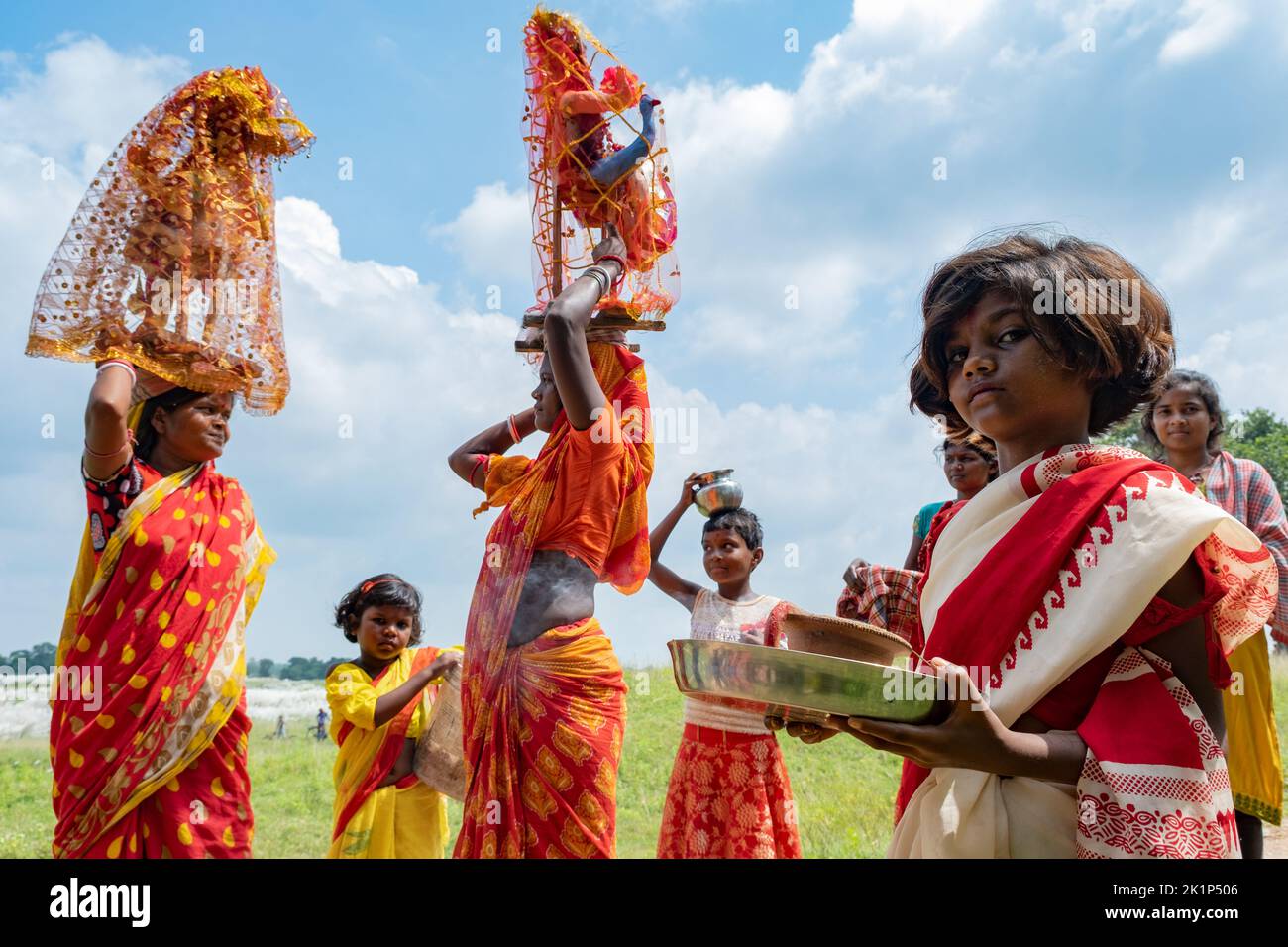 Kolkata, West Bengal, India. 17th Sep, 2022. Bhadu festival has been ...