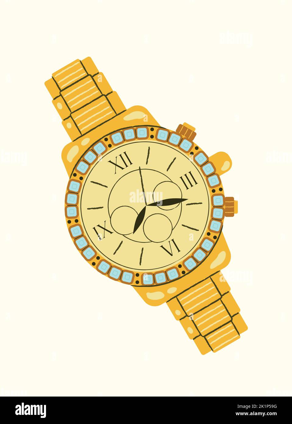 Luxurious golden jewelry Stock Vector Image & Art - Alamy