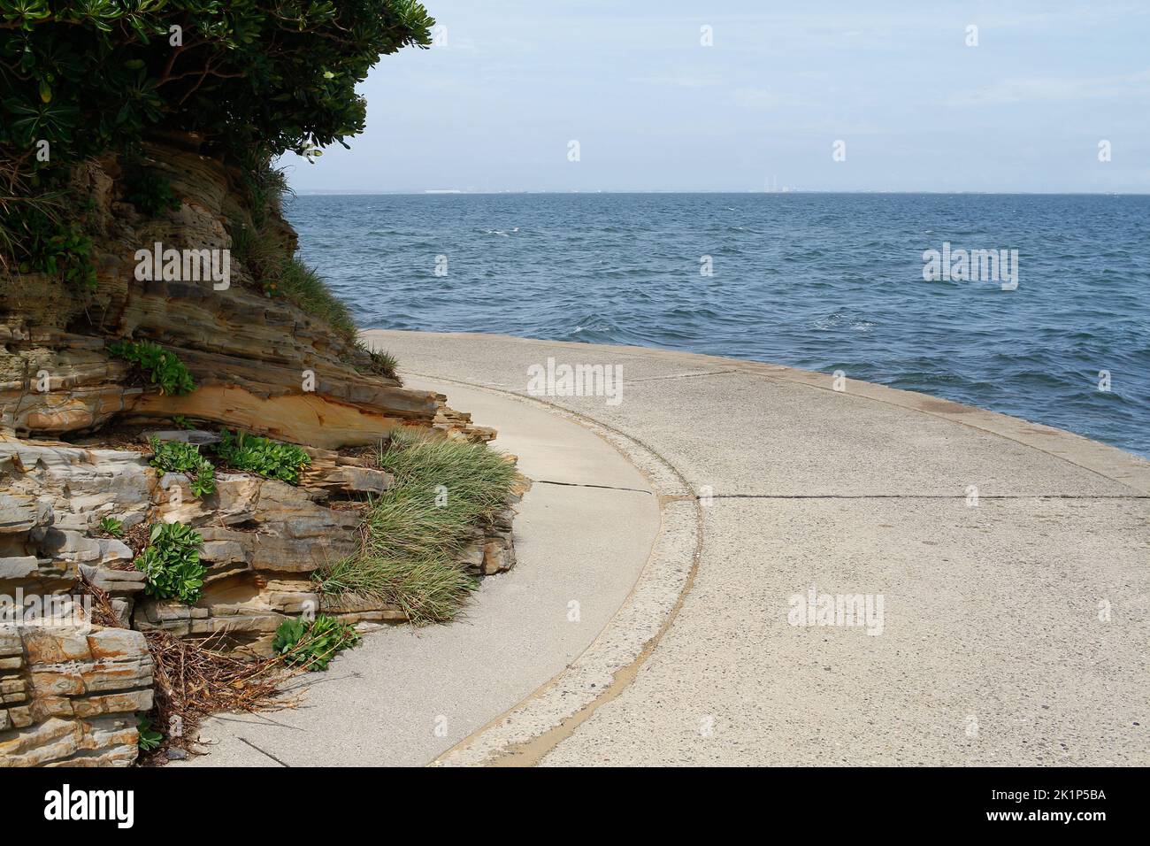 Himakajima, Aichi, Japan, 2022/18/09 , Coastline of Himakajima ...