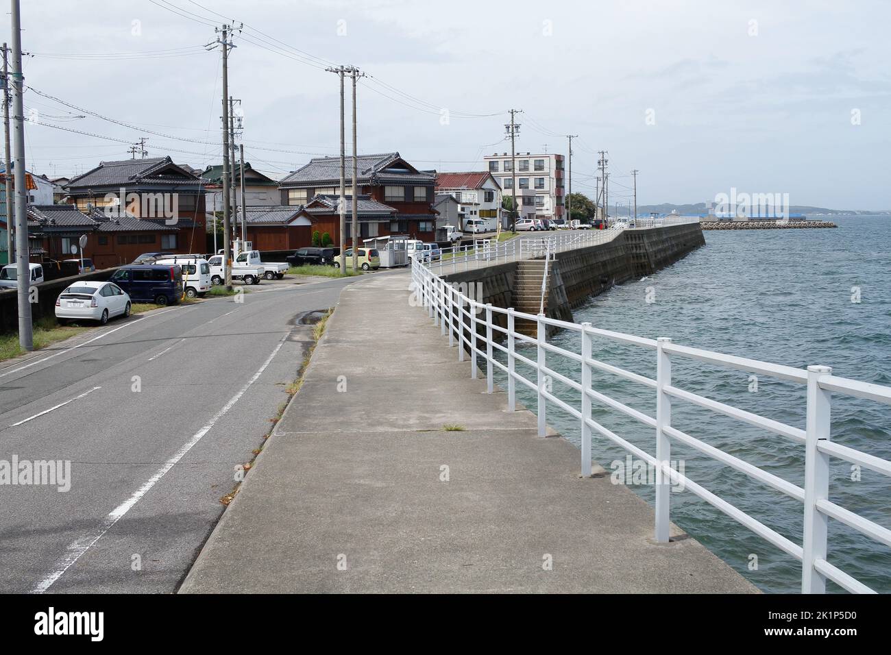 Himakajima, Aichi, Japan, 2022/18/09 , Coastline of Himakajima ...