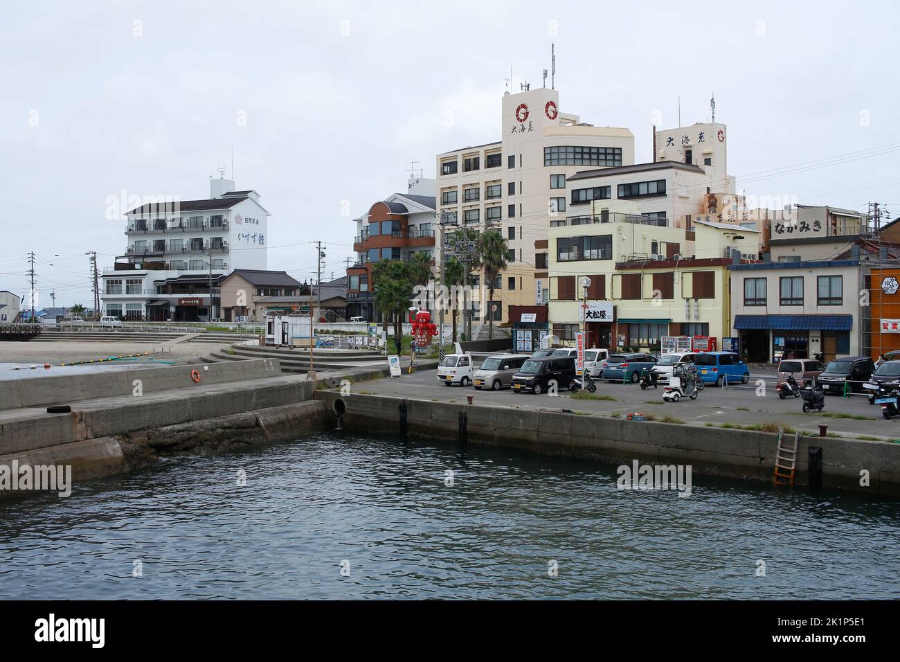 Himakajima, Aichi, Japan, 2022/18/09 , Coastline of Himakajima ...