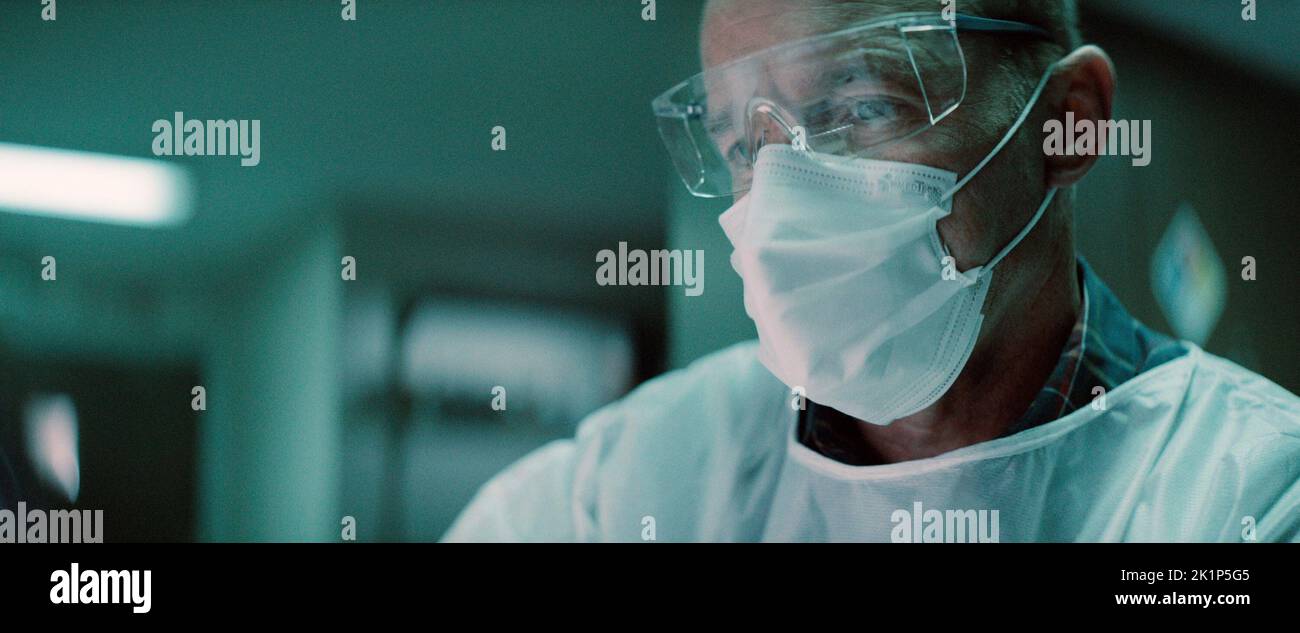 THE ANTHRAX ATTACKS, Clark Gregg as Dr. Bruce Ivins, 2022. © Netflix ...