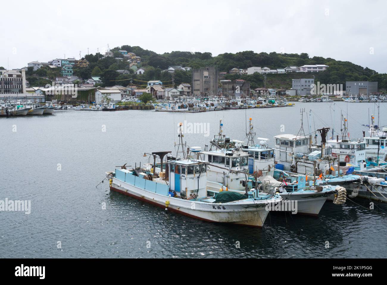 Shinojima, aichi, japan, 2022/18/09 , Port of Shinojima. Shinojima is ...