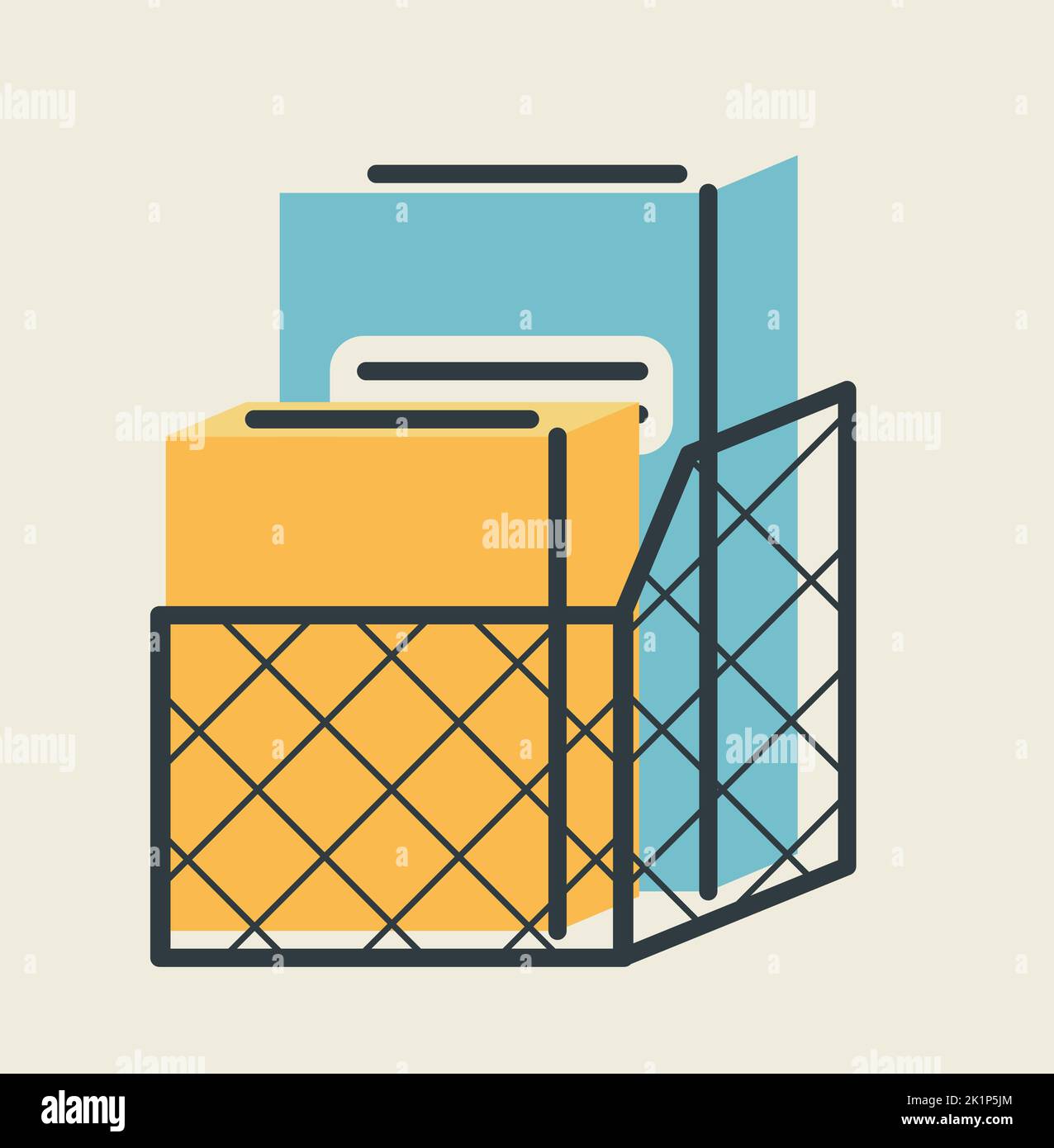 Modern living room interior Stock Vector Image & Art - Alamy