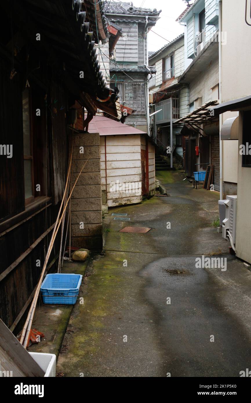 Shinojima, aichi, japan, 2022/18/09 , Views of Shinojima. Shinojima is ...