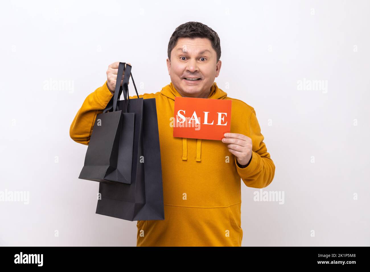 Happy face paper bag on hi-res stock photography and images - Alamy
