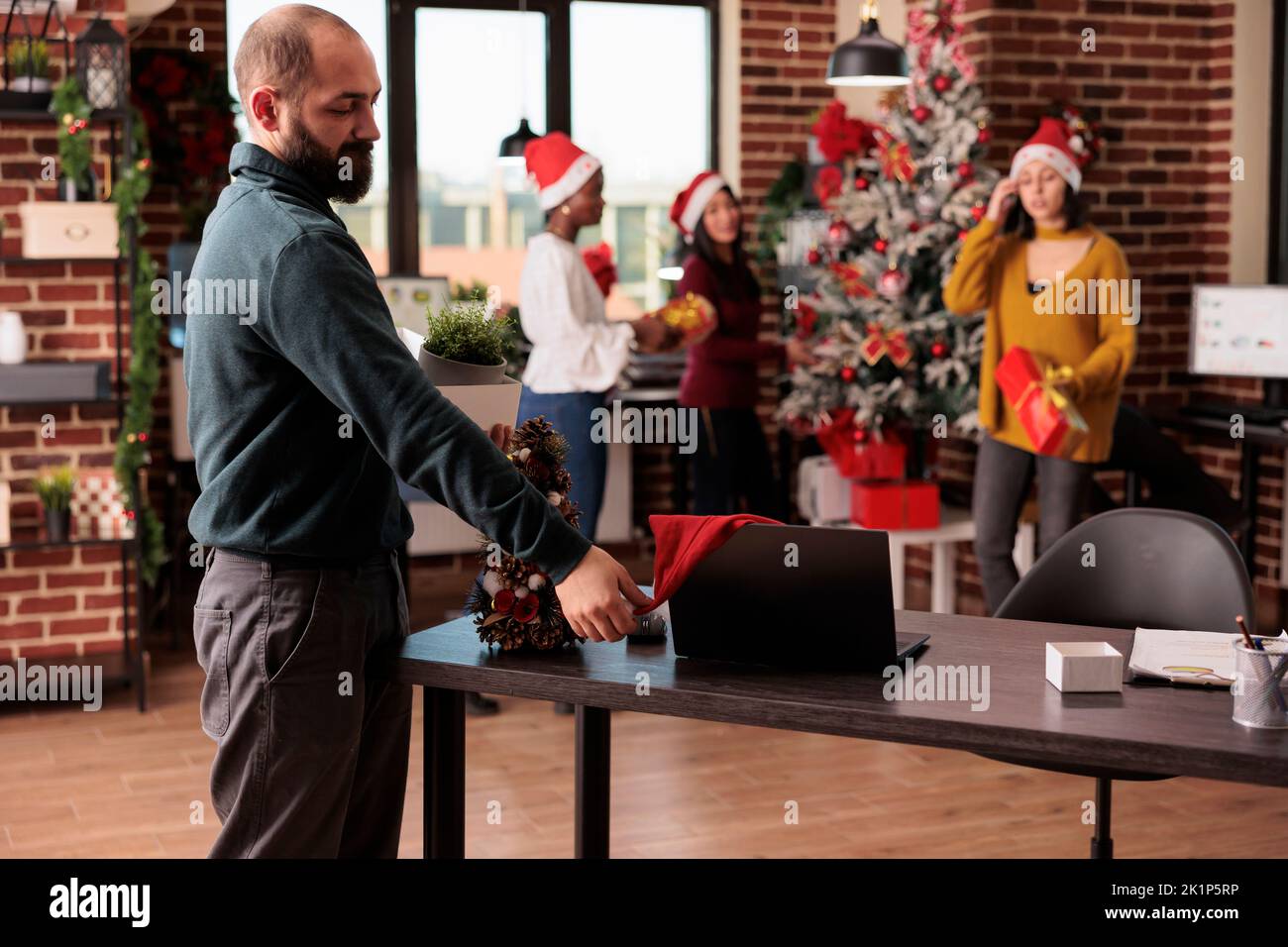Man losing hat hi-res stock photography and images - Alamy