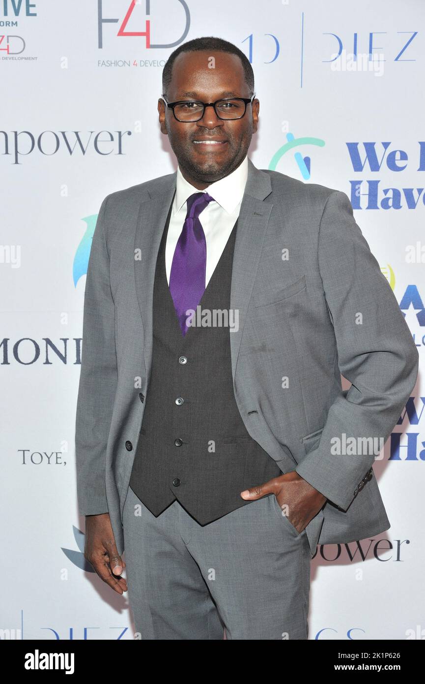 New York, USA. 19th Sep, 2022. Harold O'Neal attends the ...