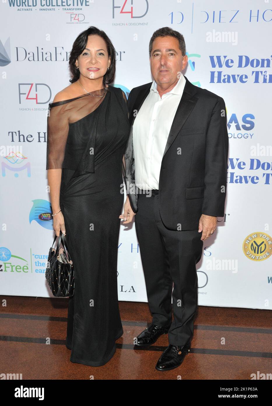 New York, USA. 19th Sep, 2022. L-R: Allison Kane and Richard Kane ...