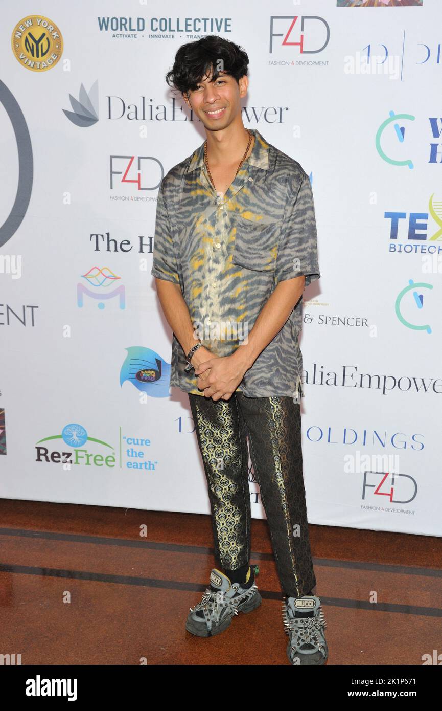 Max Louis attends the Fashion4Development 2nd Annual Sustainable Goals ...