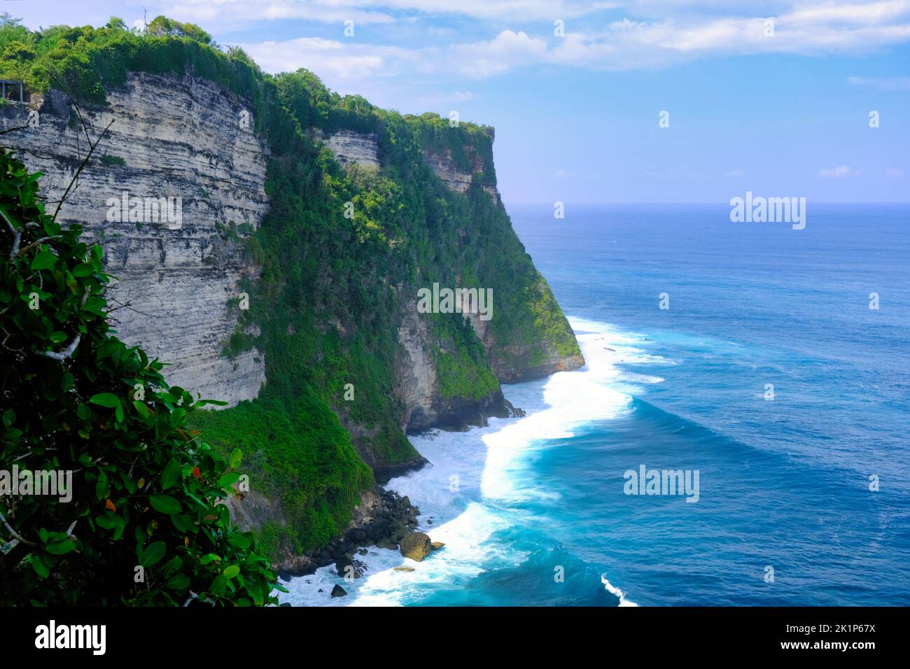 Indonesia Bali - Uluwatu Temple - Pura Luhur Uluwatu - Coastline ...
