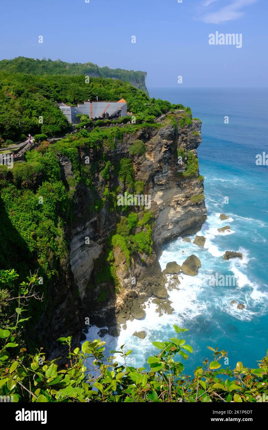 Indonesia Bali - Uluwatu Temple - Pura Luhur Uluwatu Hindu temple Stock ...
